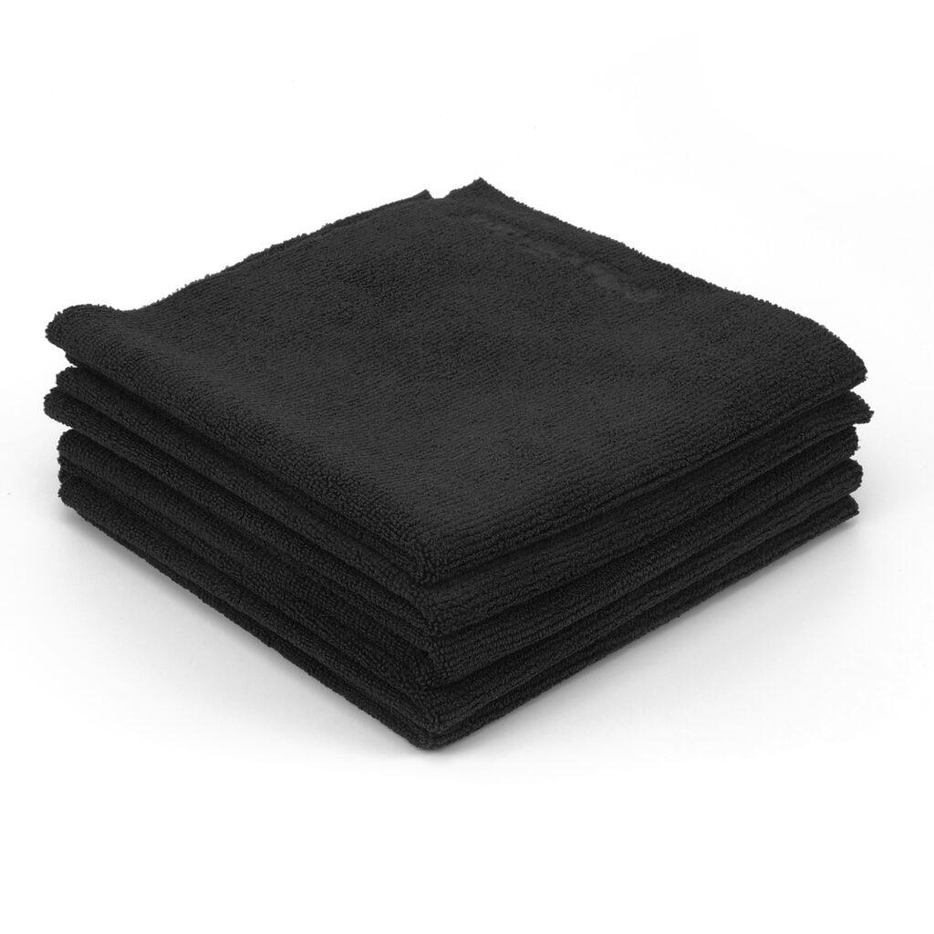 SGCB Interior Microfibre Towel 40x40cm (Black) (SGGD204) - The Carage